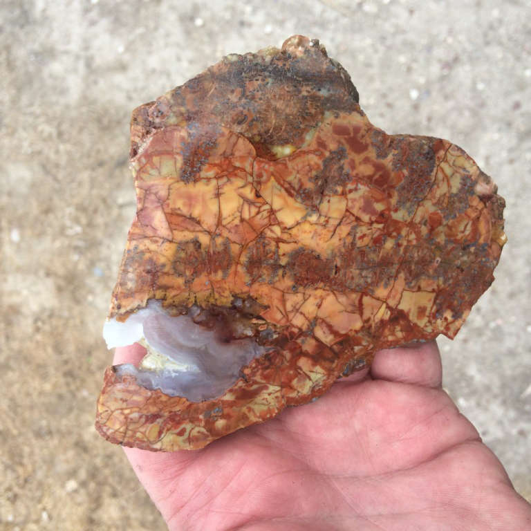 Cold Mountain Jasper Rough - Lapidary Slab