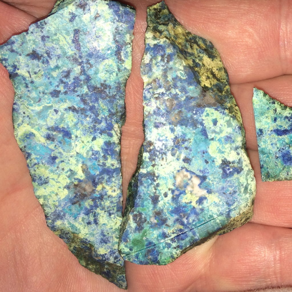 Sonoran Shattuckite - Lapidary Slab