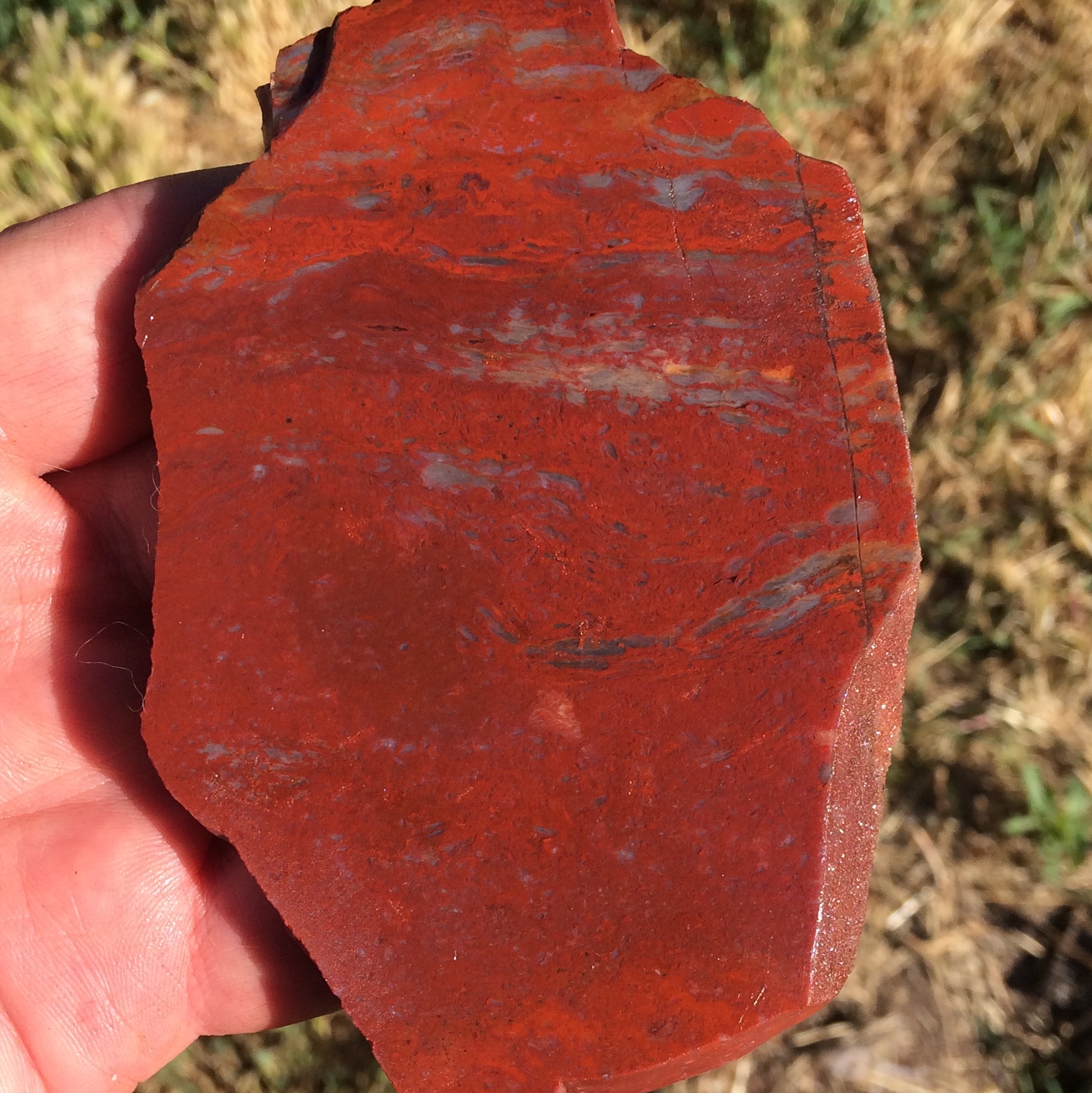 Utah Red Jasper - Lapidary Slab