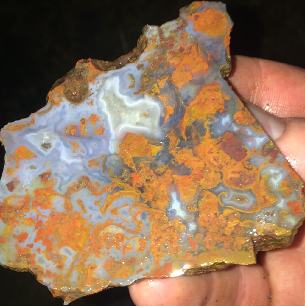 Utah Rainbow Jasper - Lapidary Slab