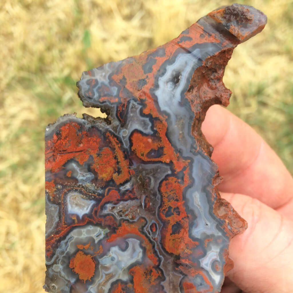 Utah Rainbow Jasper - Lapidary Slab